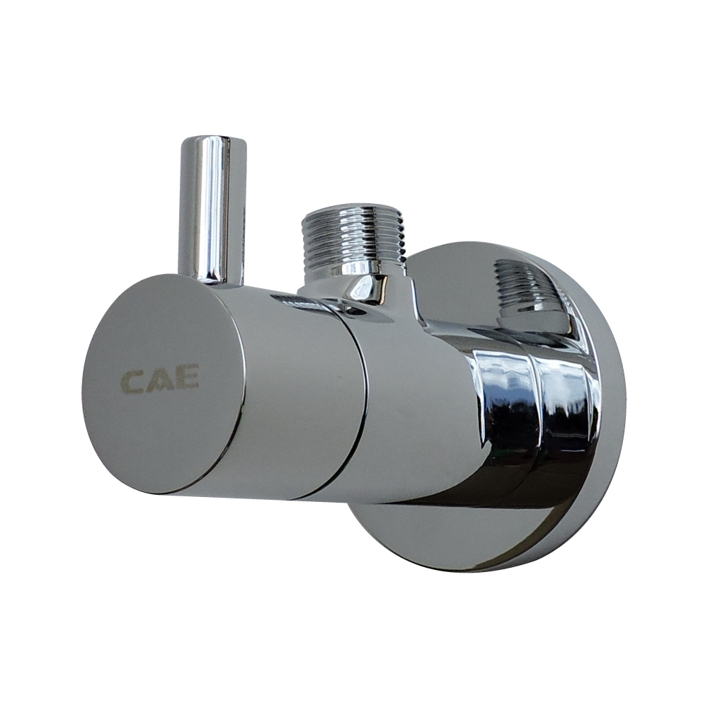 CAE Angle Valve 3/8” Male -1/4 Turn Water Flow Control - Chrome ...