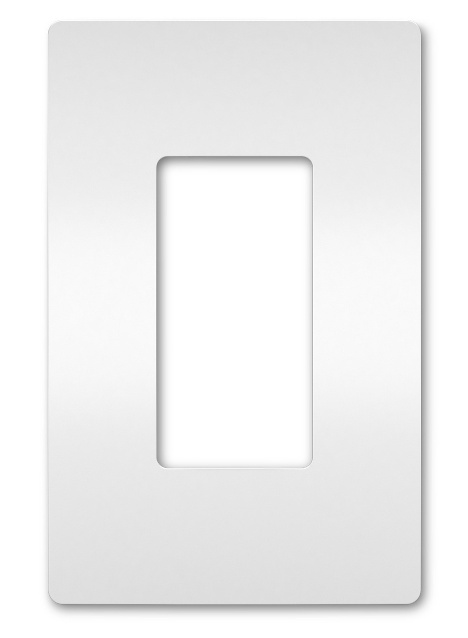 Legrand Radiant 1-Gang Screwless Wallplate, White | Platinum Imports ...
