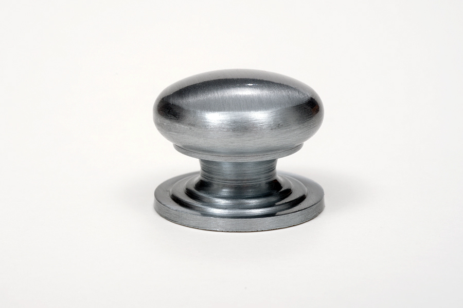 Milano Satin Chrome Cabinet Knob B240-L 30mm (1-3/16") | Platinum Imports Inc. | Barbados