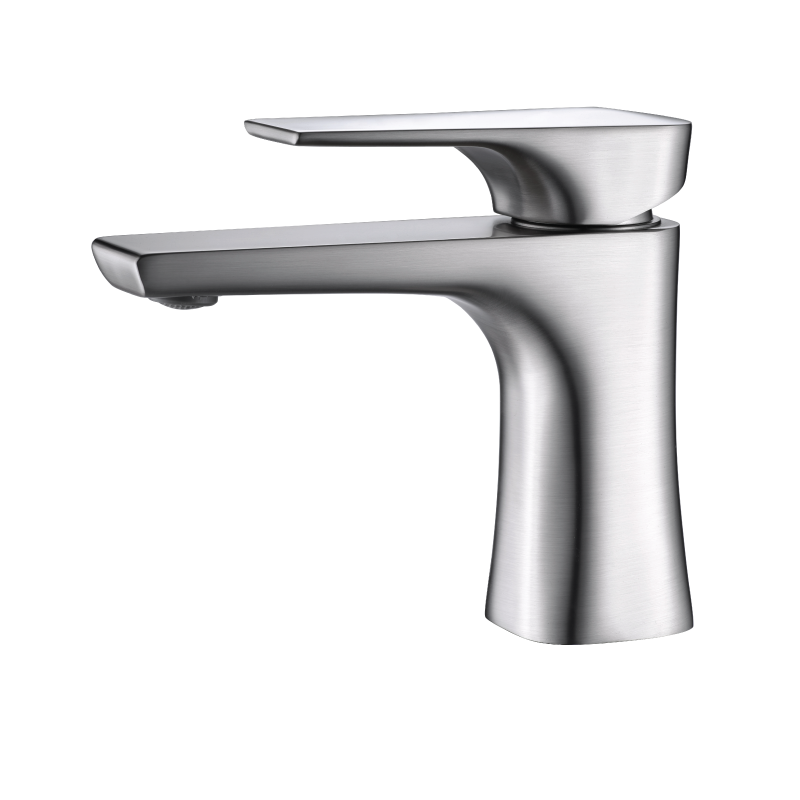 CAE Lecco Single Lever Vanity Faucet - Spot Free Stainless Steel ...