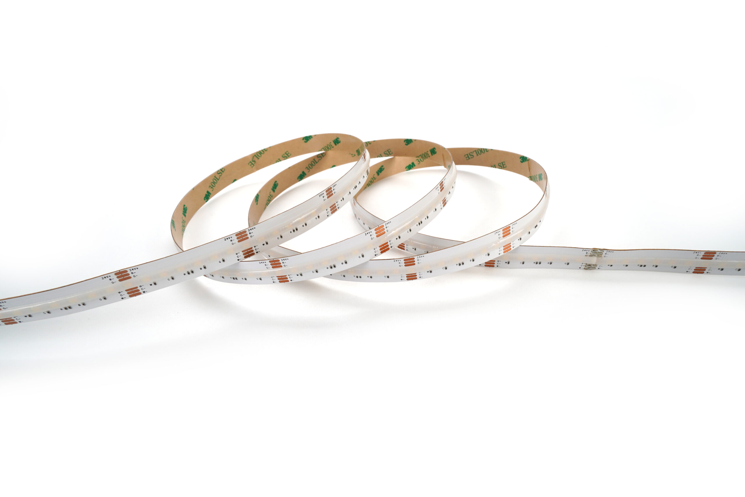 GOLED COB 18W/m LED 24V Strip - RGB + CCT (2700K+5000K) - IP65 - 5m ...