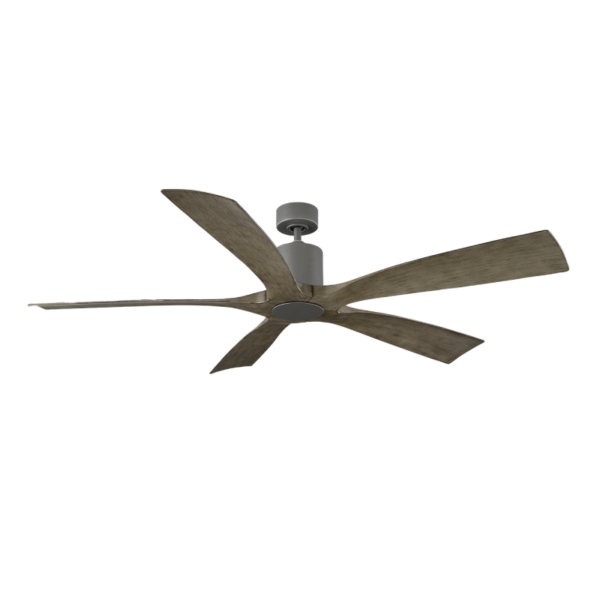 Modern Forms Aviator-5 70” Graphite Ceiling Fan- DC Wet Listed ...