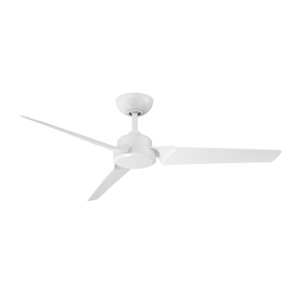 Modern Forms Roboto 52" Matte White Ceiling Fan - DC Wet Listed ...