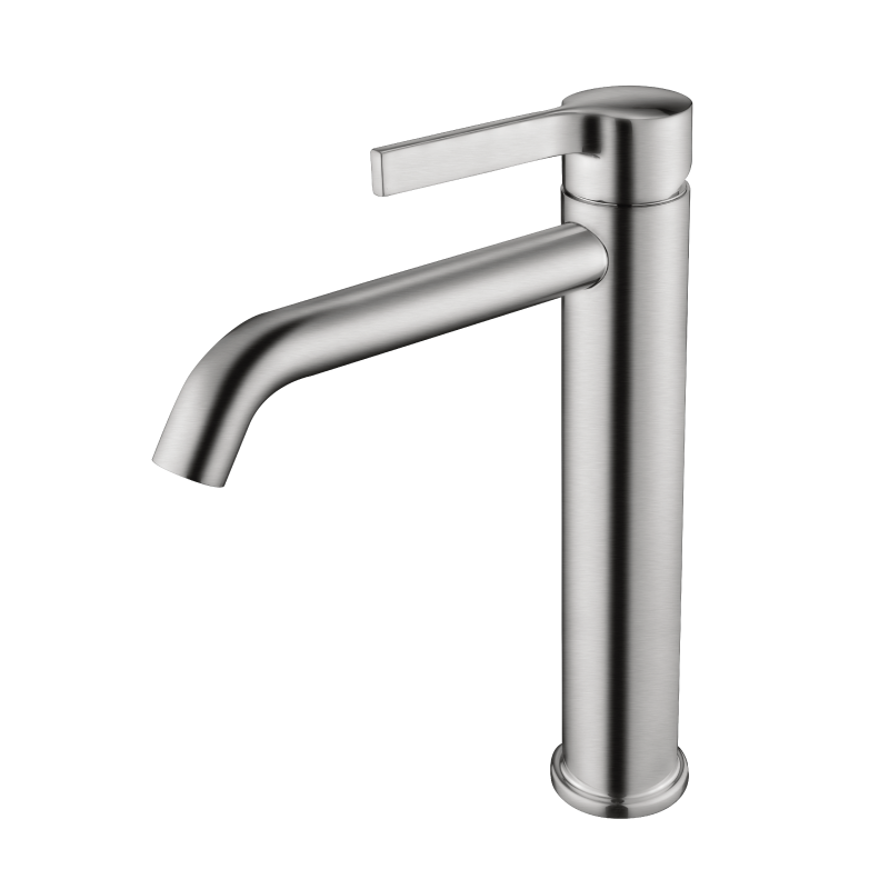CAE Floris Single Lever Medium Vanity Faucet - Spot Free Stainless ...