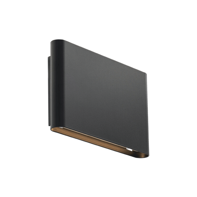 WAC Tablet 5CCT Outdoor Wall Sconce in Black - Wet Rated | Platinum ...